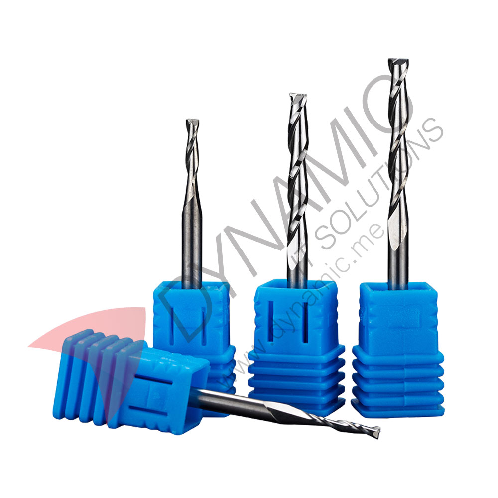 Dynamic - 2 Flute Double-Edge Spiral Milling CNC Router Bit
