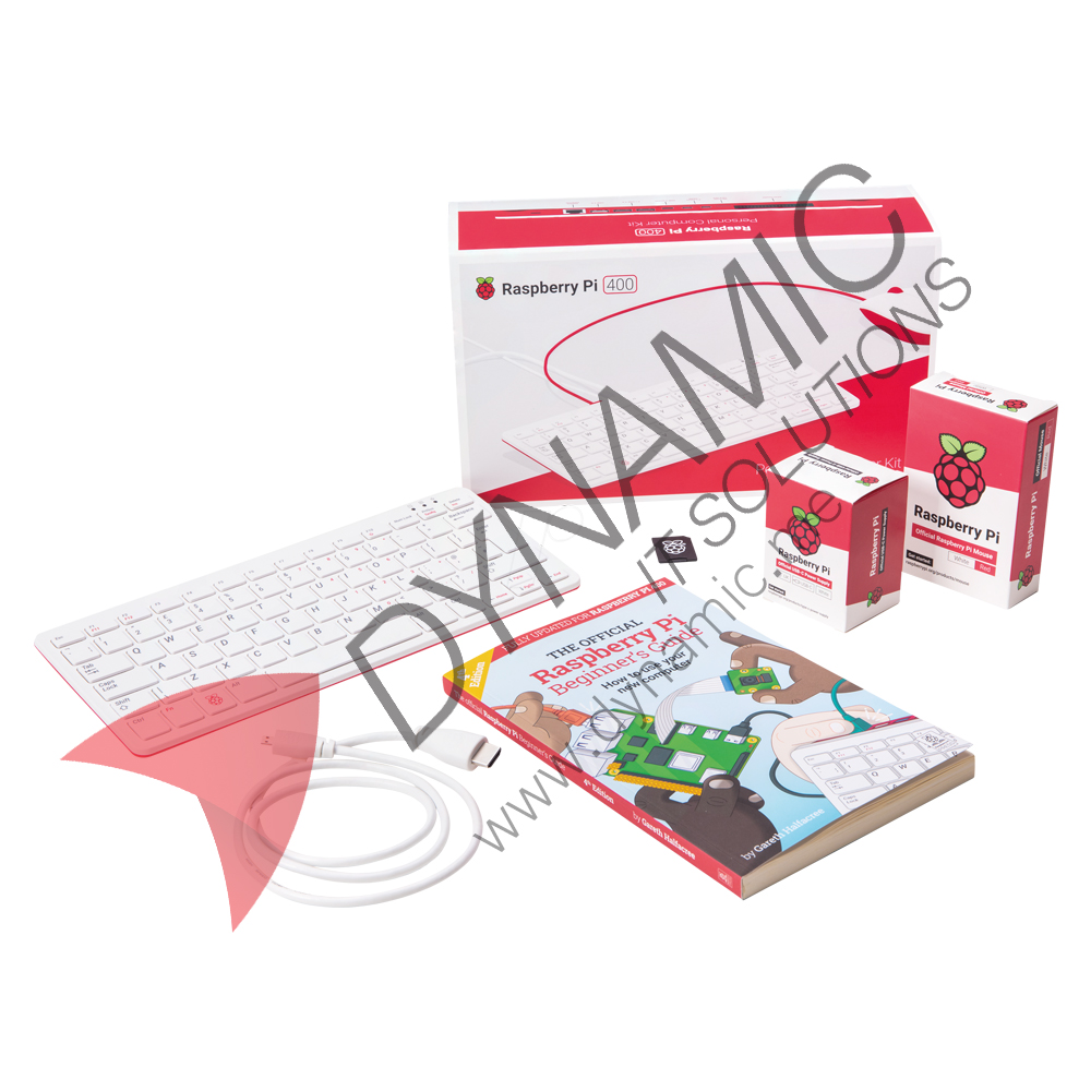Dynamic - Raspberry Pi 400 Desktop - Full Computer Kit